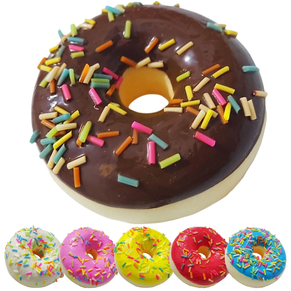 6Pcs Artificial Donuts Lifelike Simulation Fake Donuts for Wedding ...