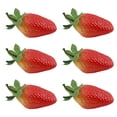 6Pcs Artificial Fruit Fake Fruit, Simulation Fruit Photography Props ...