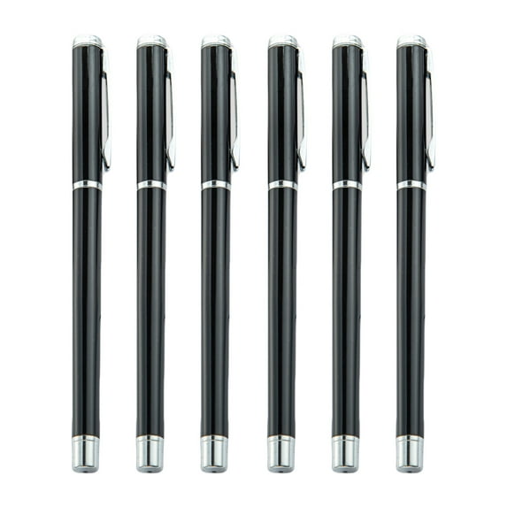 6Pcs Ballpoint Pen with Pen Clip Business Signing Pen Smooth to Write ...