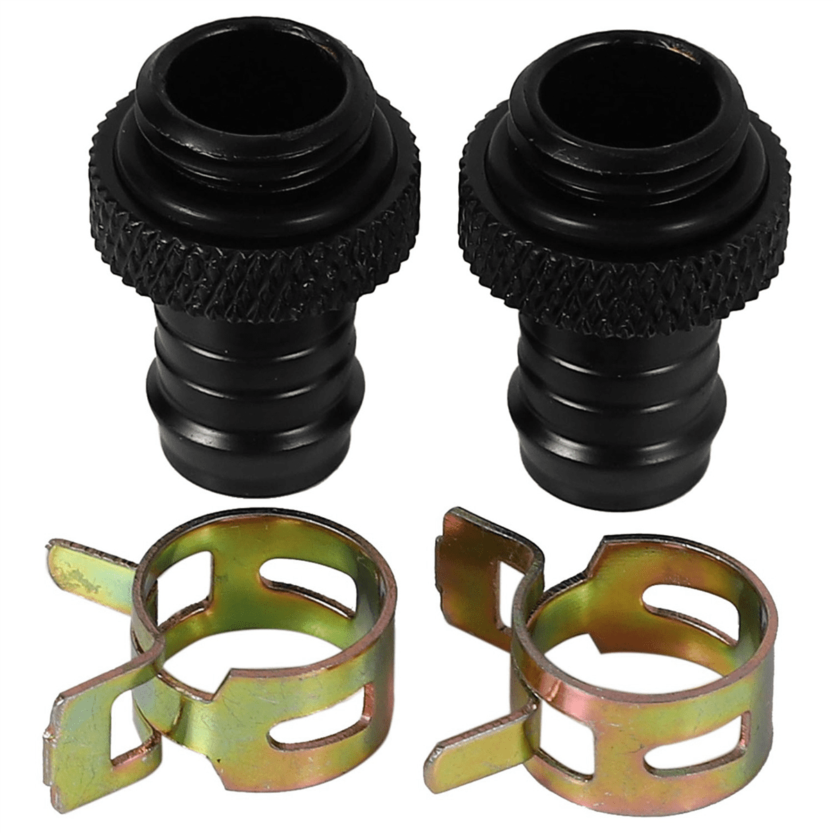 6Pcs Barb Fitting Computer Water Cooling Radiator Copper Heatsinks ...