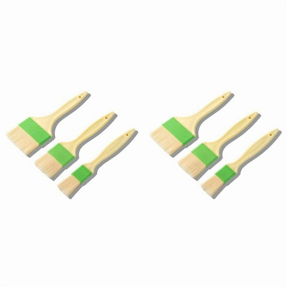 6Pcs Basting Pastry Brush, Cooking Brush Set,Grill Brush, Food Brush ...