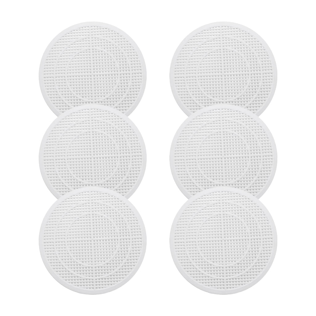 6Pcs Bathroom Drain Filter Plastic Hair Strainer for Hair Clog ...