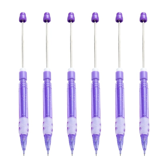 6Pcs Beadable Mechanical Pencils For Writing Sketching 0.5mm Drawing ...