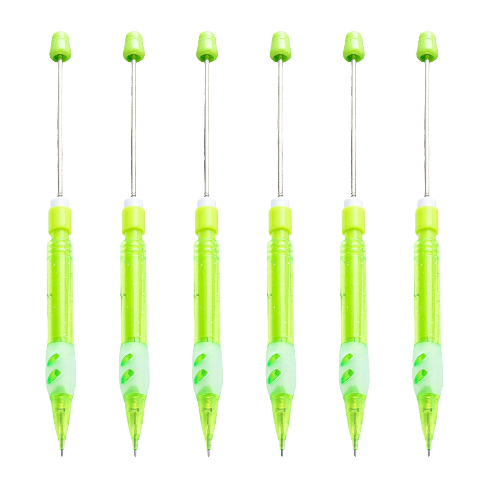 6Pcs Beadable Mechanical Pencils For Writing Sketching 0.5mm Drawing ...