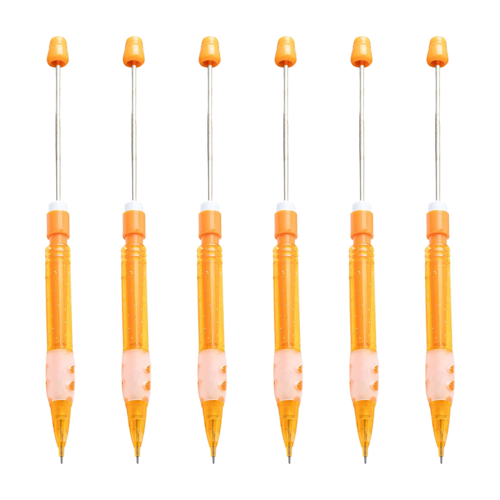 6Pcs Beadable Mechanical Pencils For Writing Sketching 0.5mm Drawing ...