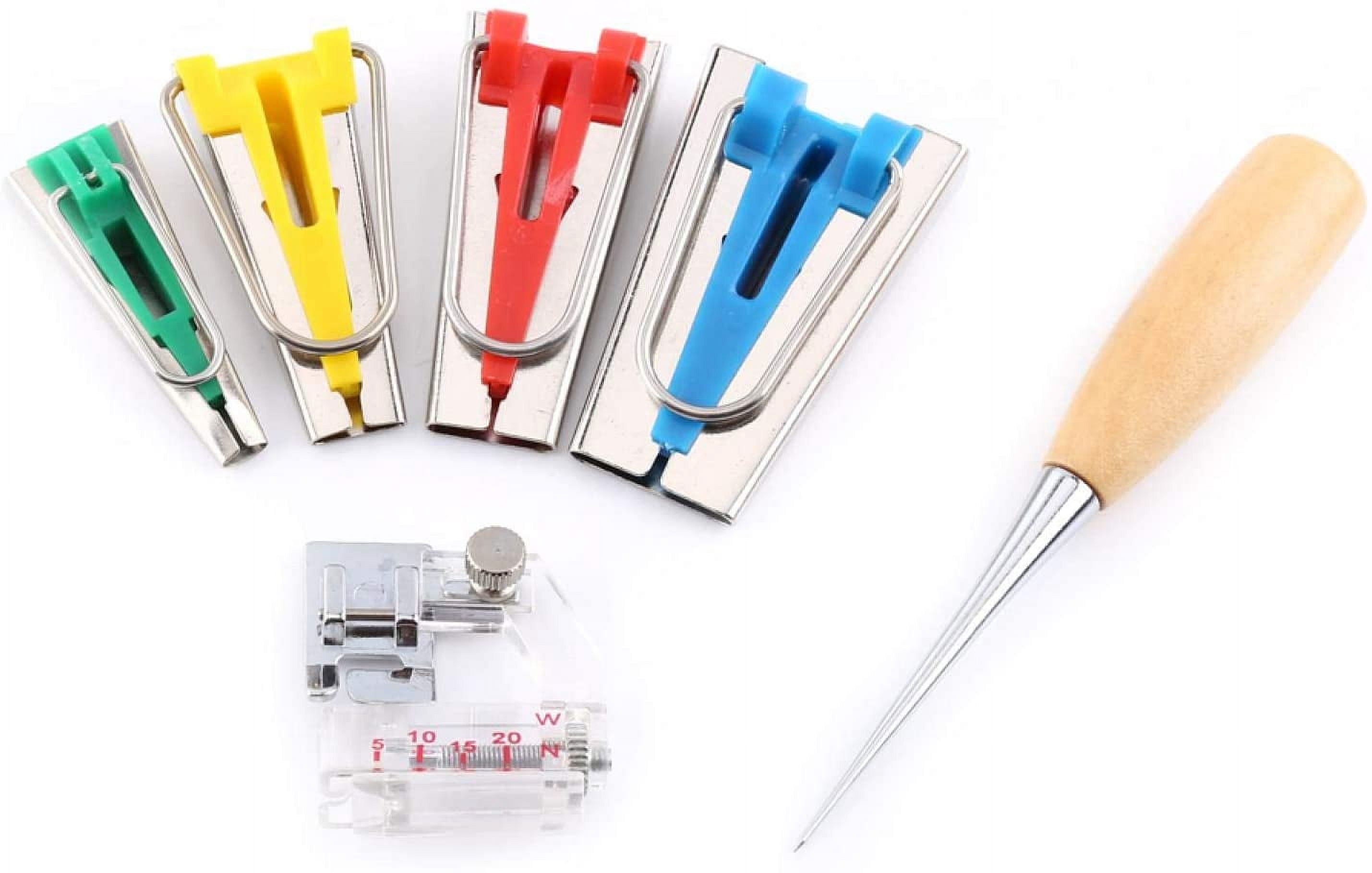 6Pcs Bias Tape Maker Kit Quilting Supplies and Accessories Quilt ...