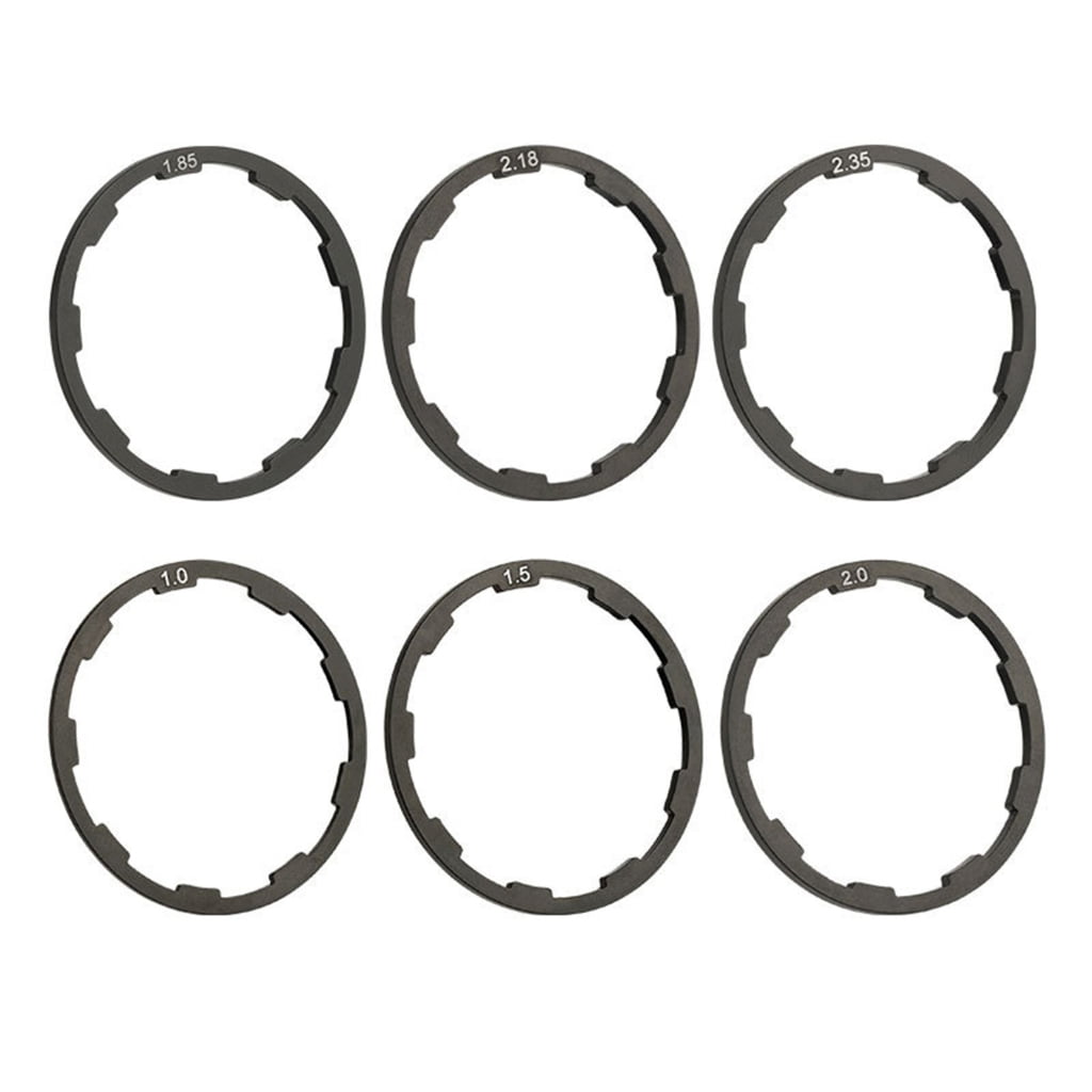 6Pcs Bicycles Bottom Bracket Washer Aluminum Alloys Bottom Bracket ...