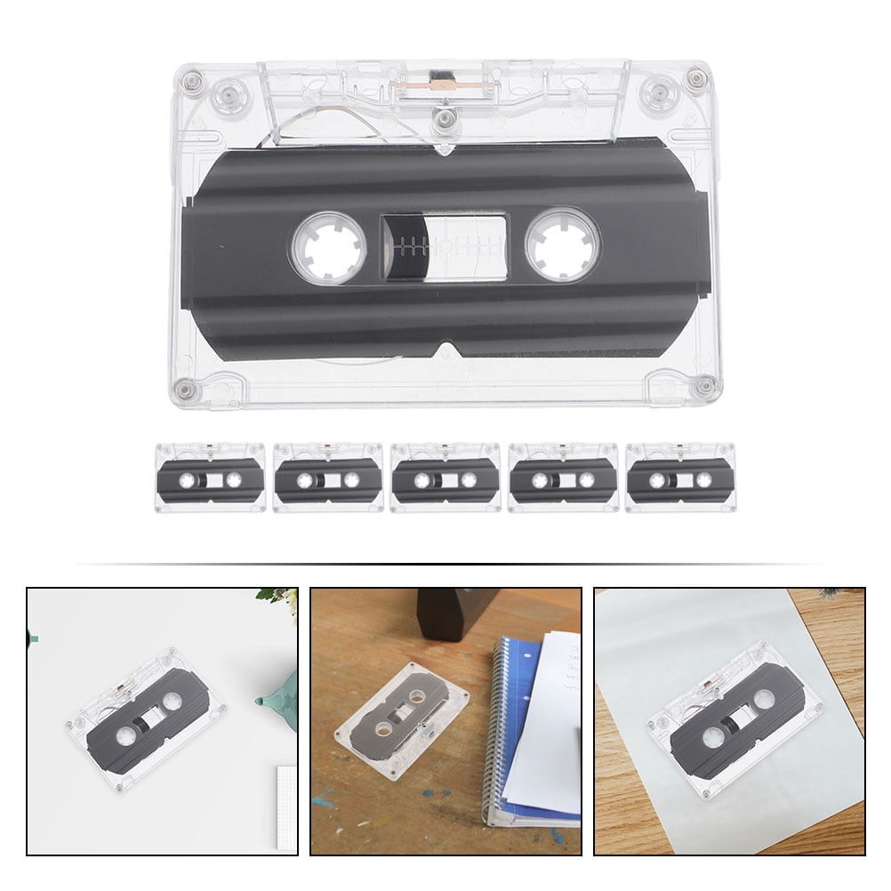 6 Pcs DIY Blank Audio Tapes for Greeting Recording with 30-Minute ...