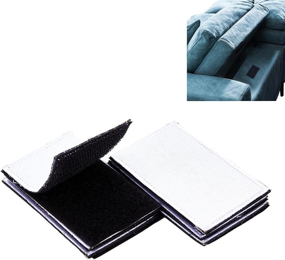 6Pcs Blank Flag Patch Tactical Patch White Back Rectangle Hook & Loop ...