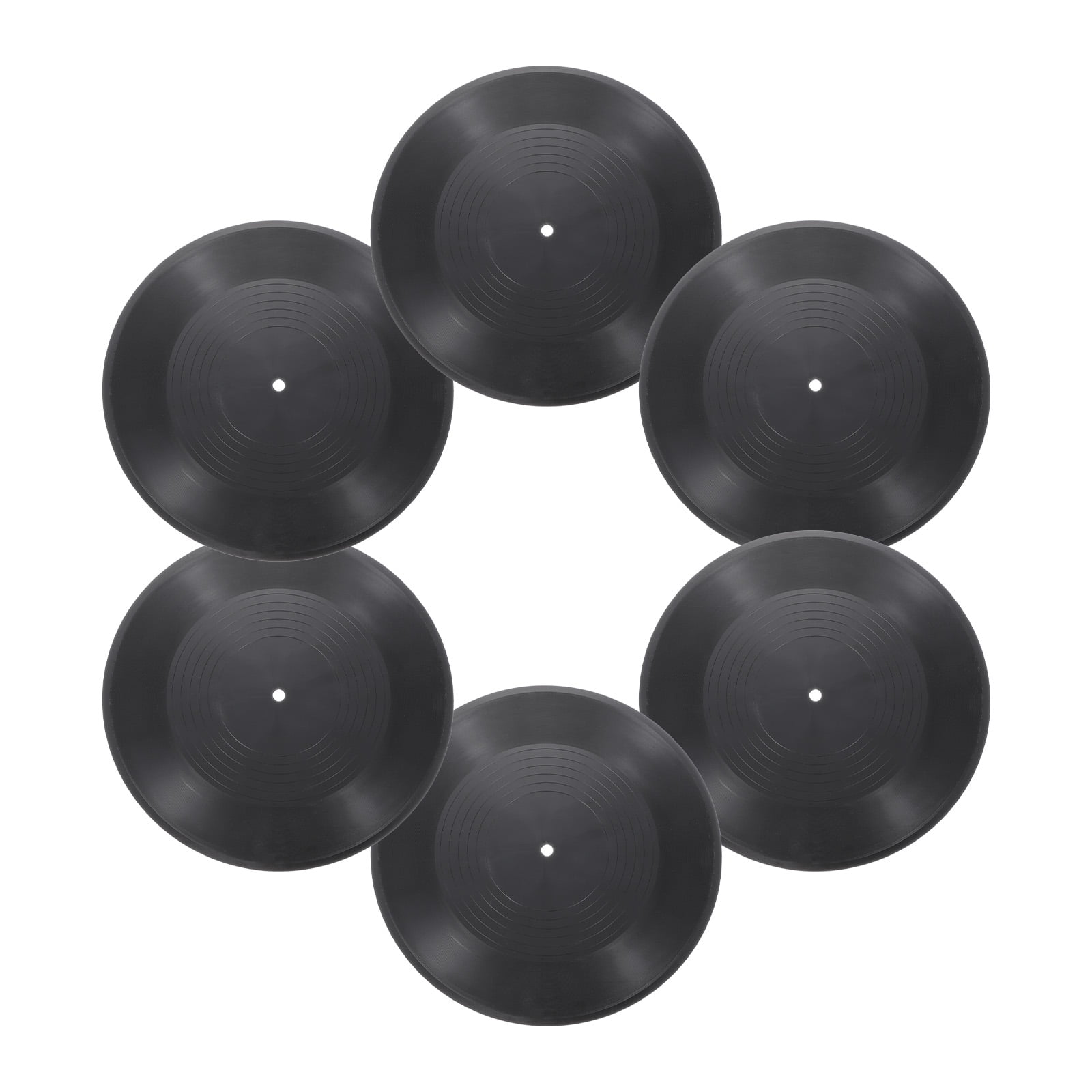 6Pcs Blank Vinyl Records 12 Inch Fake Record Vintage Decoration, PVC ...