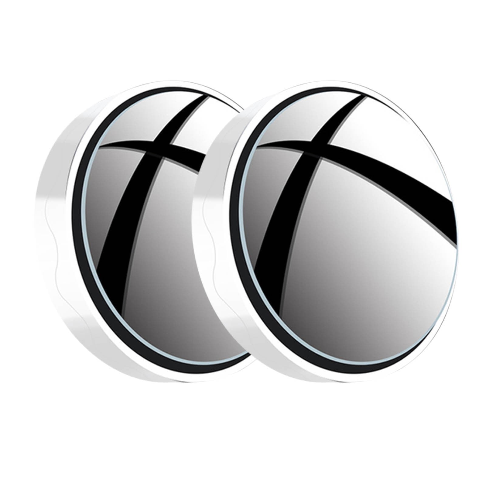 6Pcs Blind Spot Mirror,360° Suction Cup Car Convex Wide Angle Side Rear ...