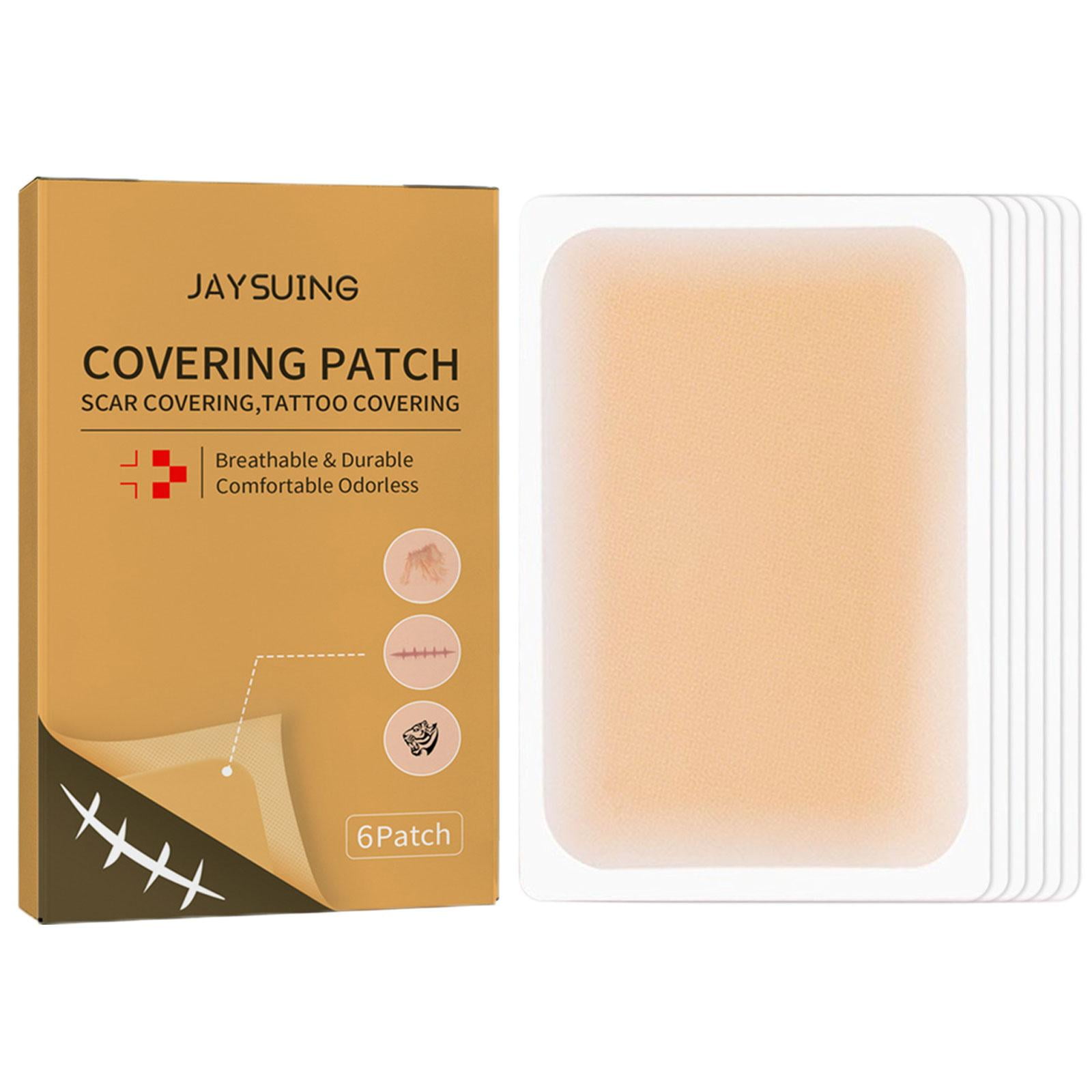 6Pcs/Box Scar Concealer Skin Blemish Cover Concealing Color Tape ...