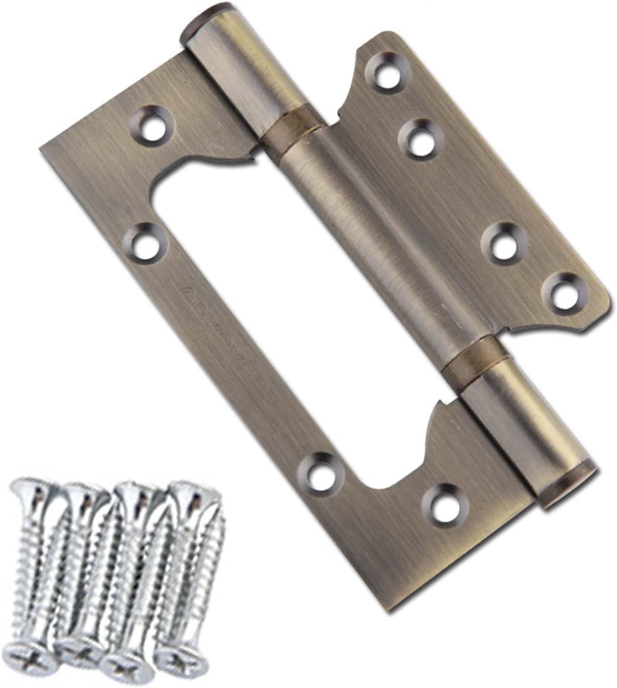 6Pcs Brass Flush Hinge, Home Door Hinges 304 Stainless Steel, Ball ...