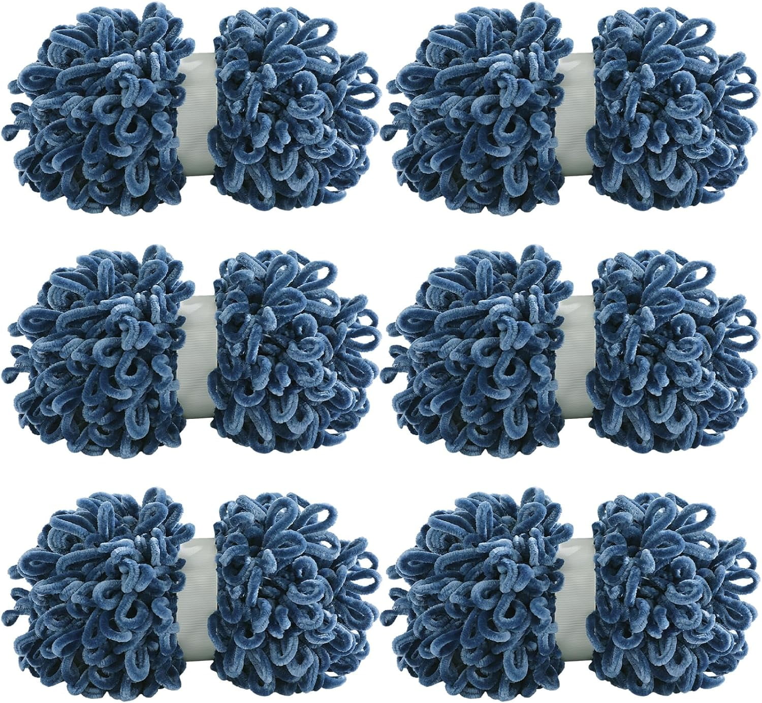 6Pcs Bulky Loop Yarn for Finger Knitting Soft,Off The Hook Loop Yarn,No ...