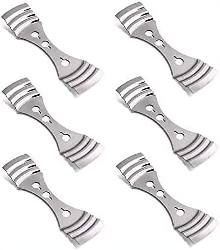 6Pcs Candle Wick Metal,Candle Wick Holder 3 Holes Clip Centering Device ...
