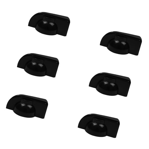 6Pcs Chicken Head Knobs Effects Pedal Amplifier Knobs Plastic Guitar ...