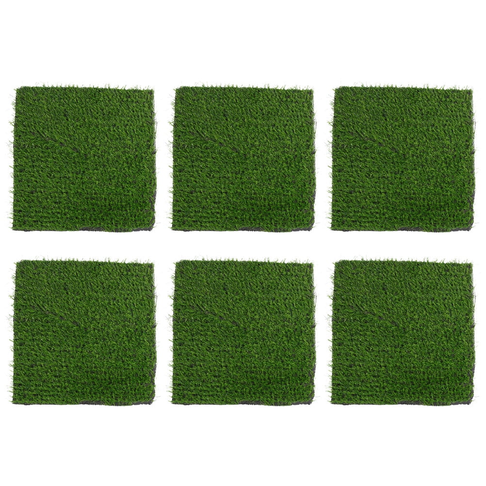 6Pcs Chicken Nesting Box Pads Plastic Artificial Grass Pads Chicken ...
