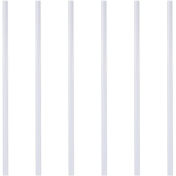 6Pcs Clear Acrylic Rods Plastic Lollipop Stick 12 Inch Length 10mm ...