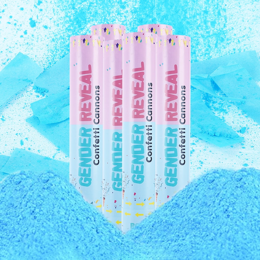 6Pcs Confetti Powder Cannon Set Dreamy Party Supplies Perfect for Baby ...