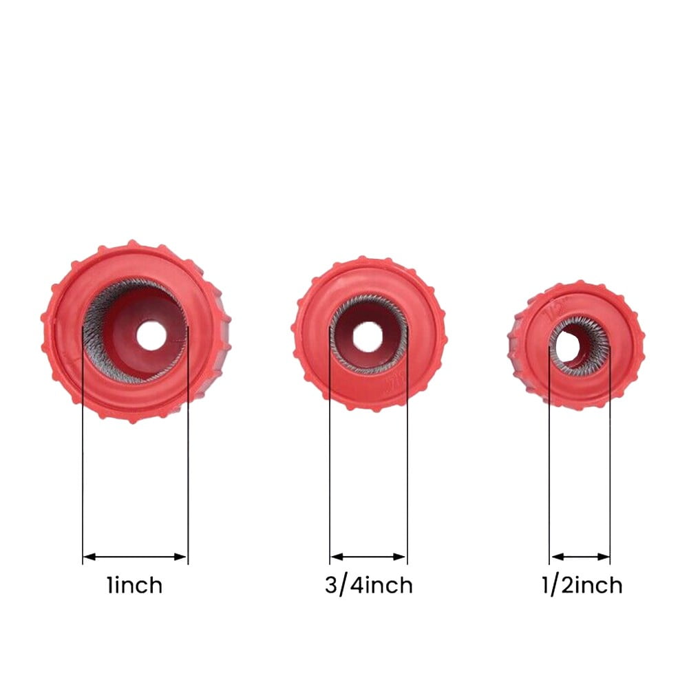 6Pcs Copper Pipe Cleaner 1/2 3/4 1 Inch Plumber Tools for Pipe ...