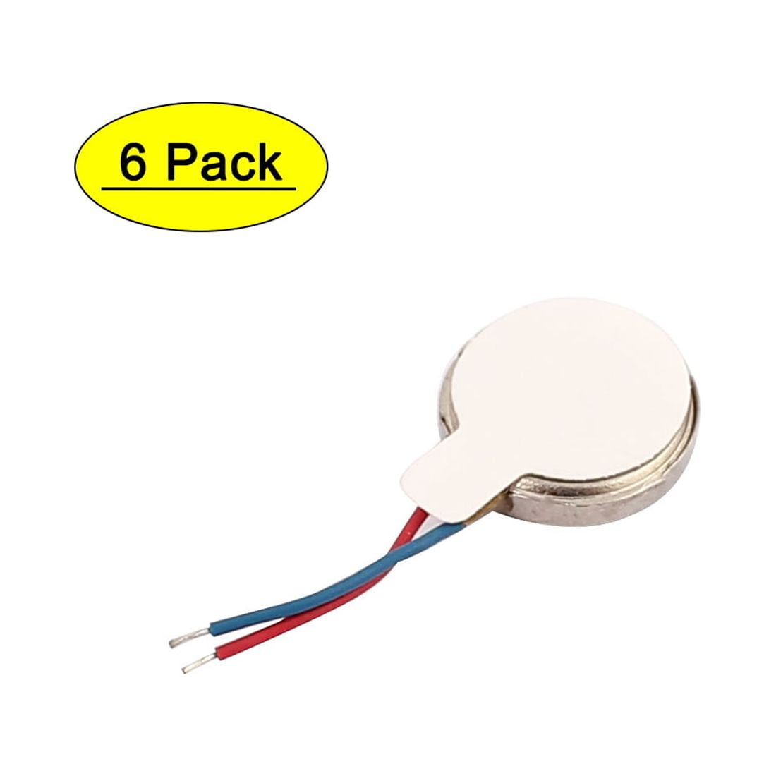 6Pcs DC3V 12000RPM Cell Phone Vibrating Motor Flat Coin Vibration Motor ...