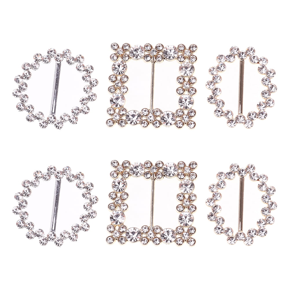 6Pcs Decorative T-Shirt Clips Chic Clothing Decoration Buckles Knotted ...