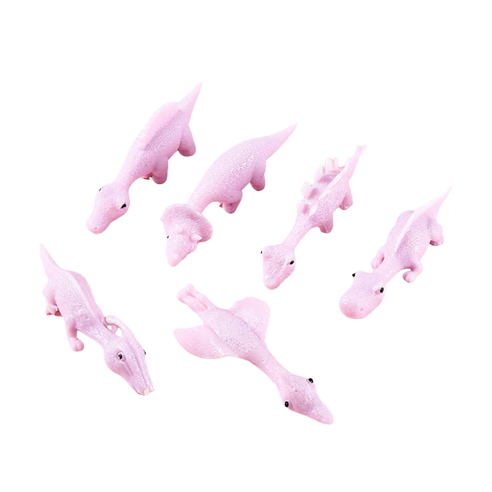 6Pcs Dinosaur Finger Toys Stretchy Finger Flying Dinosaur Toys Funny ...