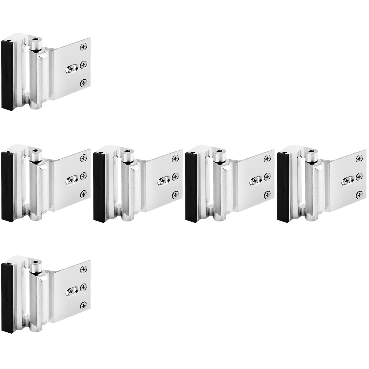 6Pcs Door Lock,Door Reinforcement Lock Security Door Lock Door Safety ...