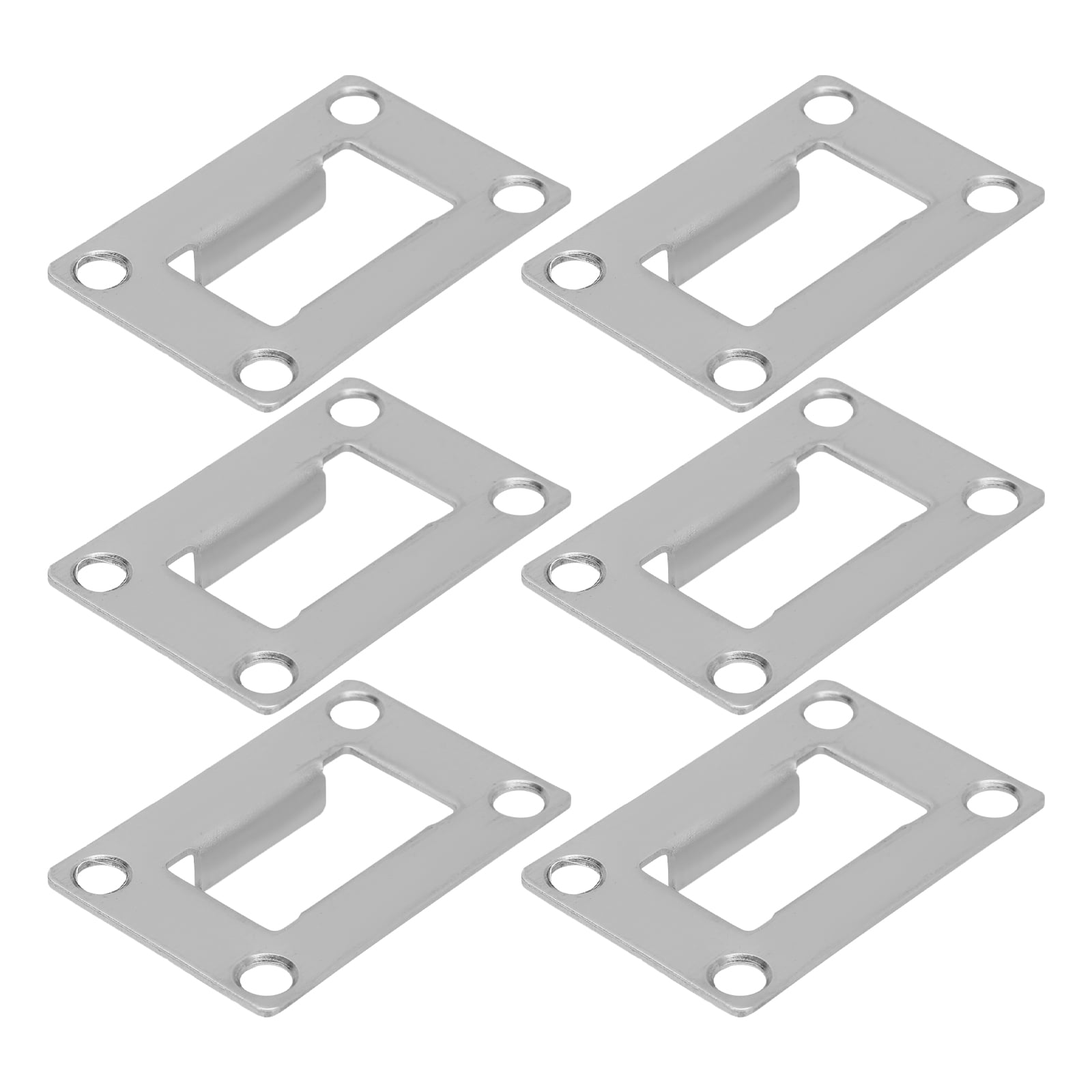 6Pcs Door Strike Plate Strike Plate Stainless Steel Door Latch Plate ... 6Pcs Door Strike Plate Strike Plate Stainless Steel Door Latch Plate ...