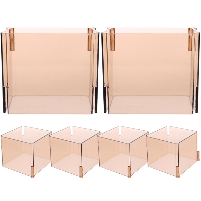 6Pcs Drawer Divider Organizer Box Socks Ties Storage Box Drawer ...