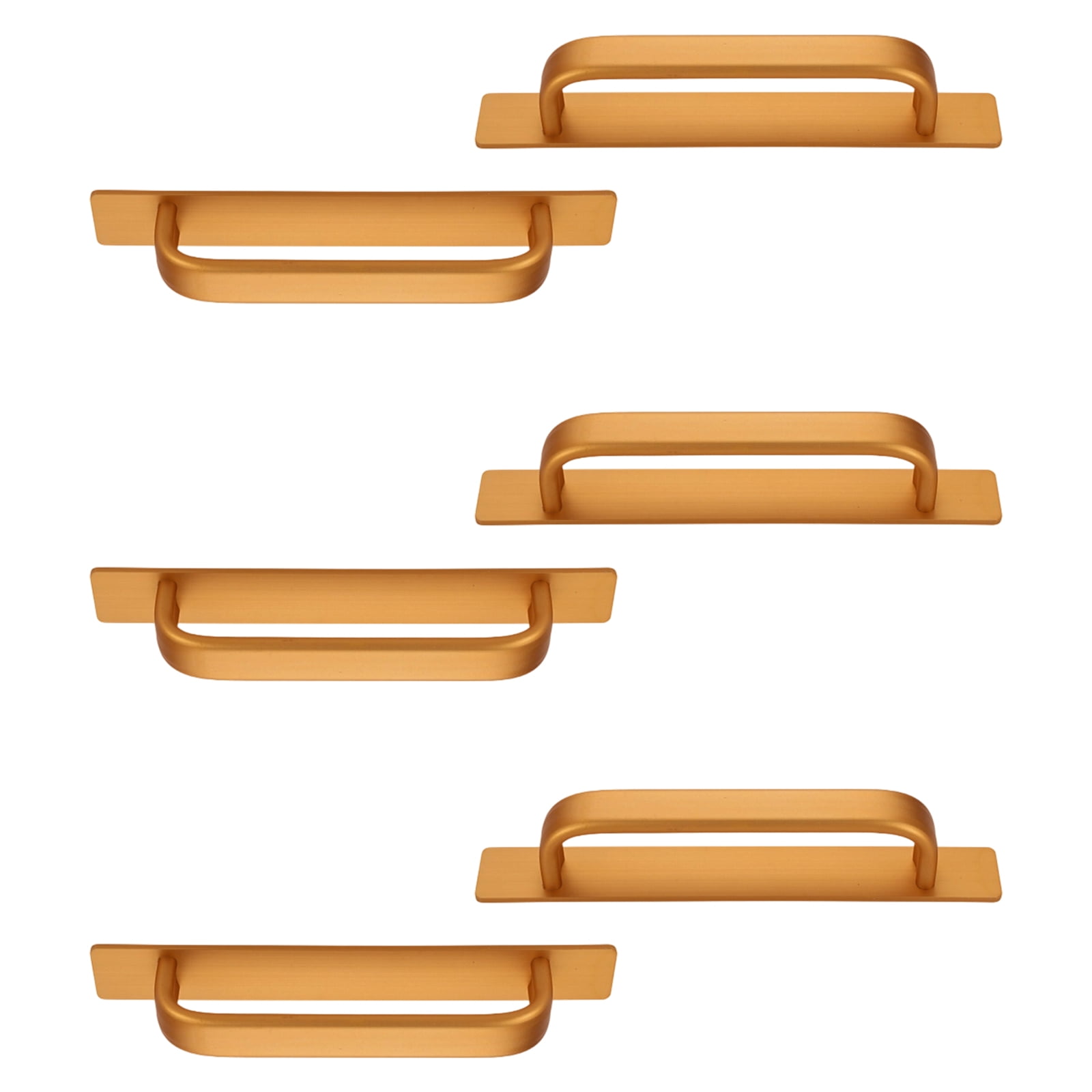 6Pcs Drill Easy Cupboard Pulls 147mm Smooth Grip Kitchen Handles with ...