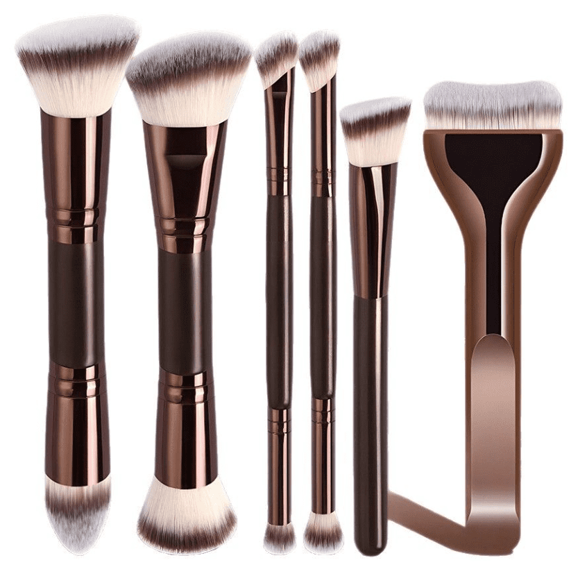 6Pcs Dual-Ended Makeup Brushes, Makeup Brush Set & Make Up Brushes ...