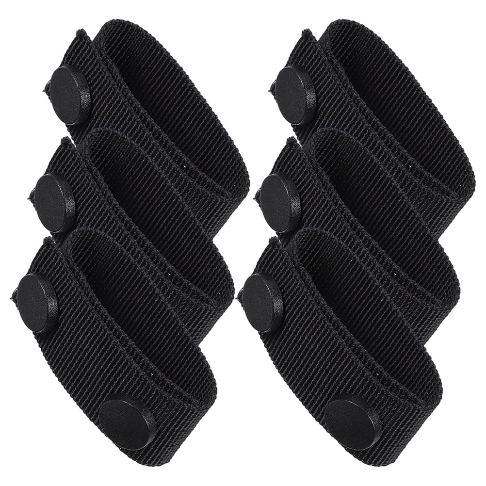 6Pcs Duty Belt Keepers Belt Nylon Belt Travel Security Belt Keepers ...