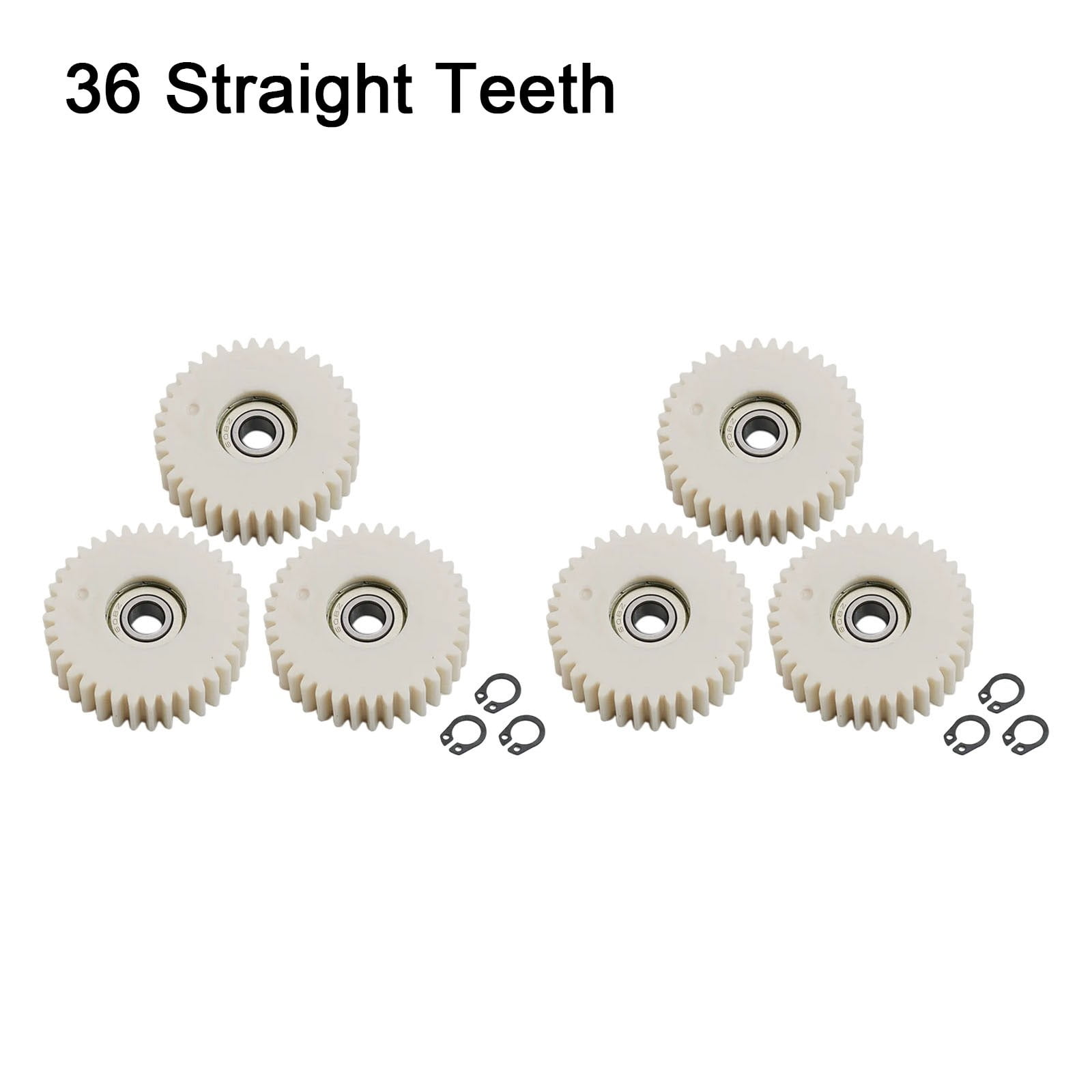 6Pcs E-Bike 36 Teeth Nylon Gear Hub Motor Planetary Gear 608 Bearing ...