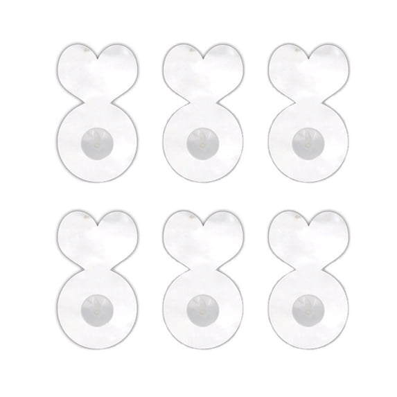 6Pcs Earring Lifters Acrylic Earplug Earring Lifters for Earring Back ...