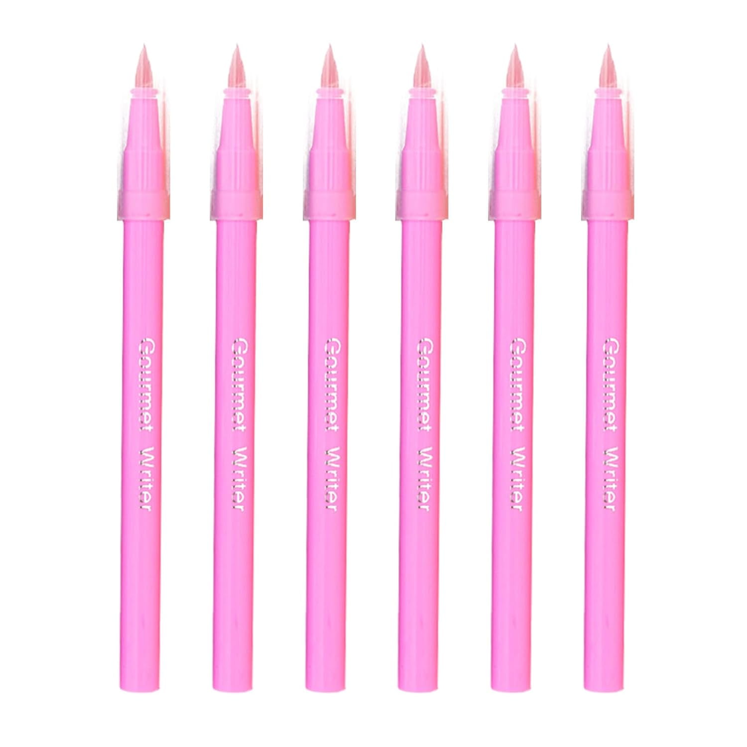 6Pcs Edible Food Coloring Markers, Food Safe Cake Decorating Pens For ...