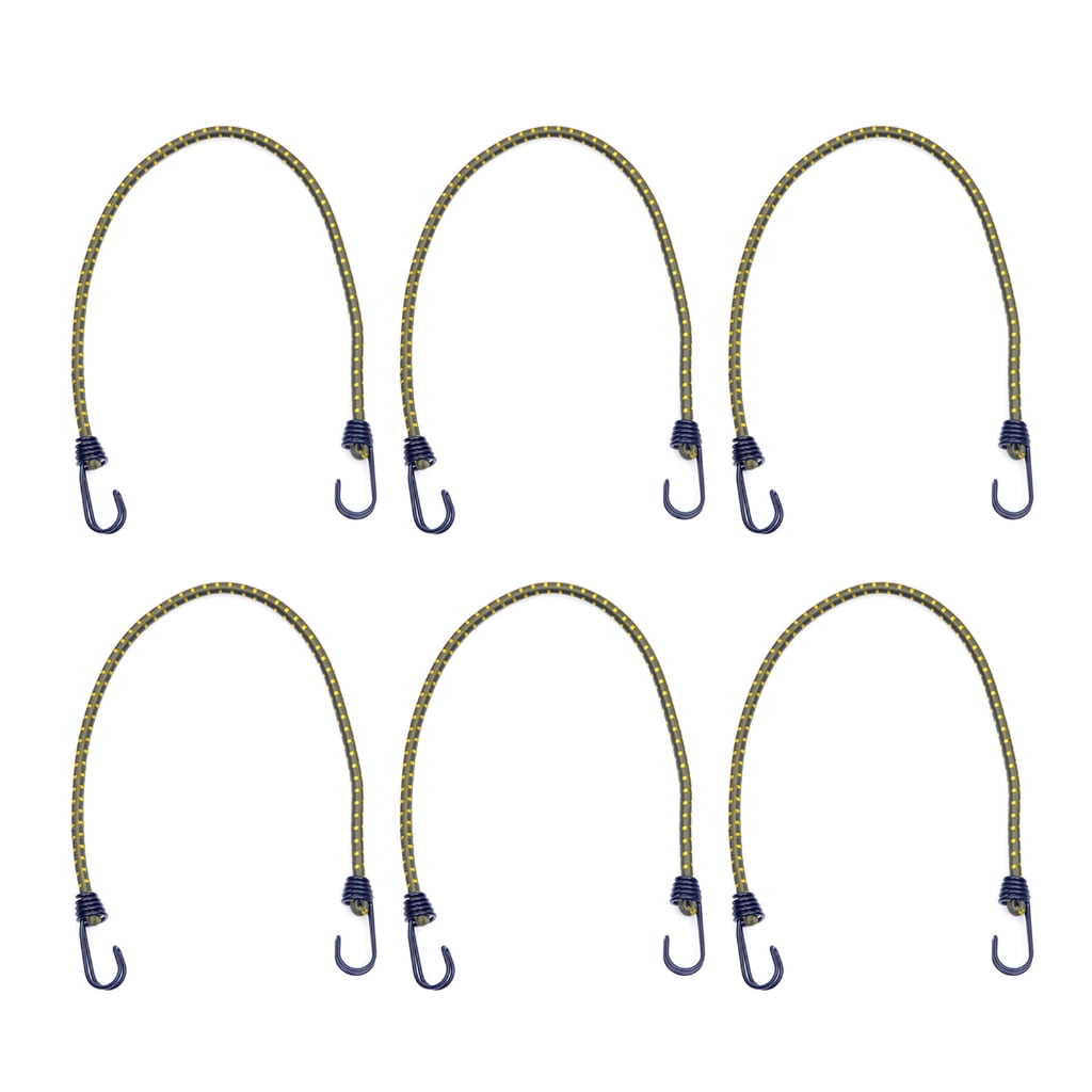 6Pcs Elastics Bungee Cord Expander and Luggage Strap Rope Durability ...