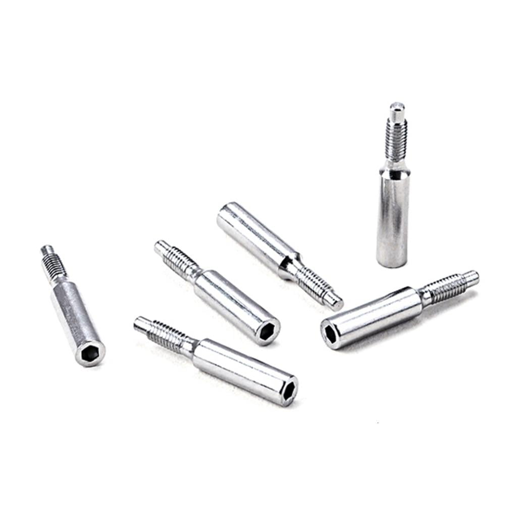 6Pcs Electric Guitar String Lock Screws Stainless Steel Mounting Screws ...