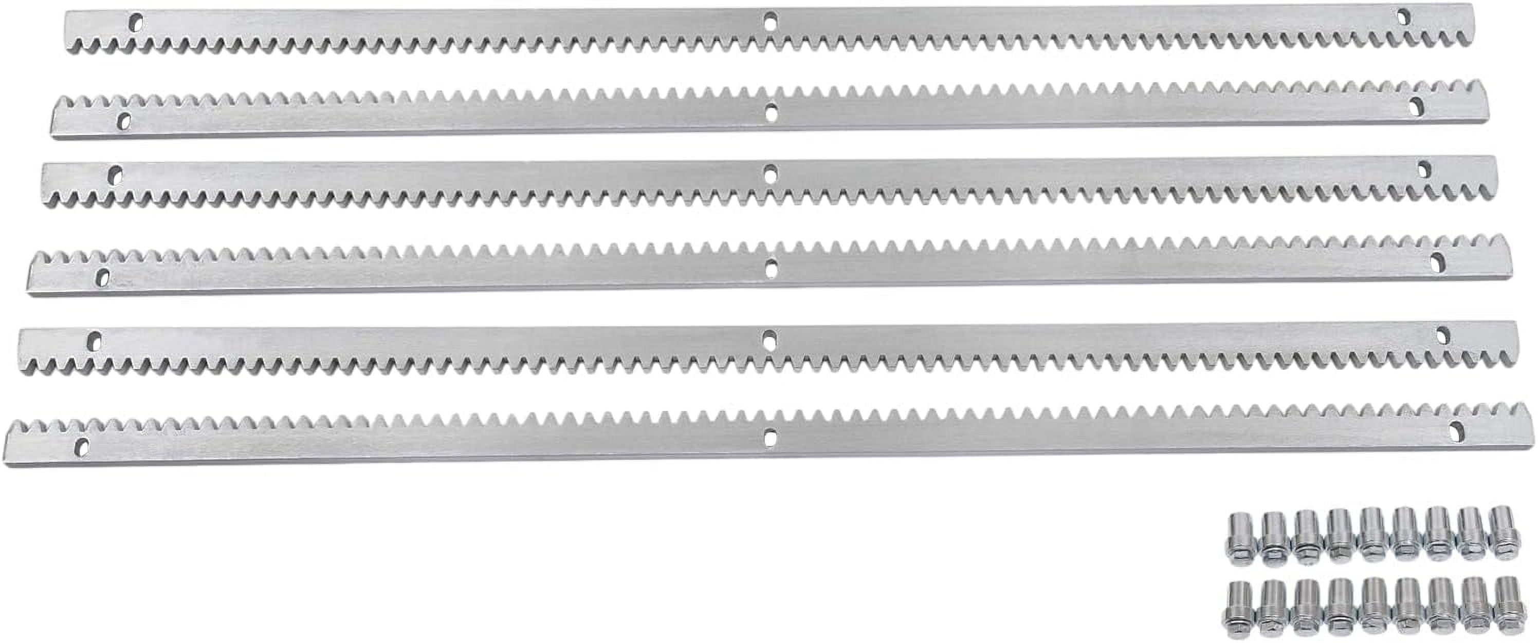 6Pcs Electric Sliding Gate Opener Gear Racks 3.28ft Length 12mm ...
