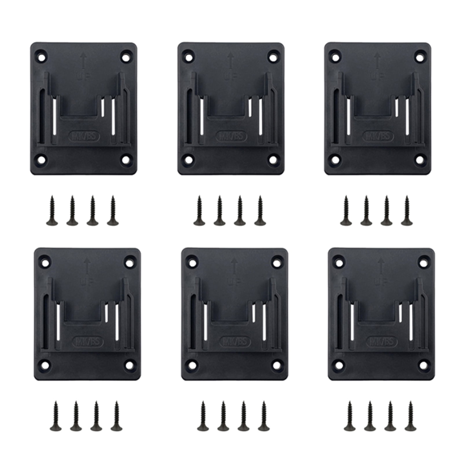 6Pcs Electric Tool Machine Drill Holder Slots Stand Mount Storage ...