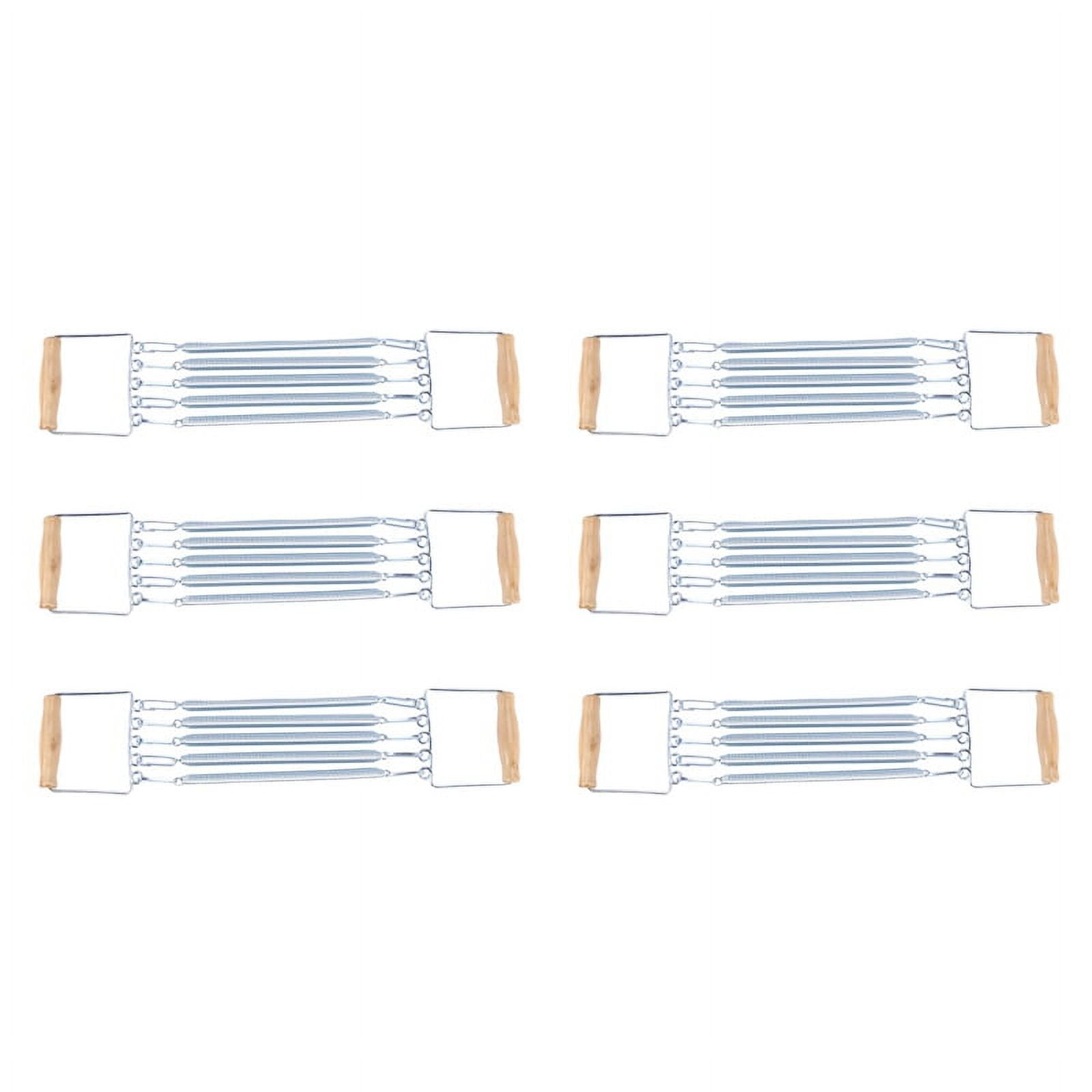 6Pcs Exercise 5 Spring Chest Pull Expander Fitness Puller Stretcher ...