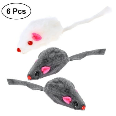 Wirlsweal Cute Faux Little Mouse Squeak Noise Sound Rat Playing Toy for ...