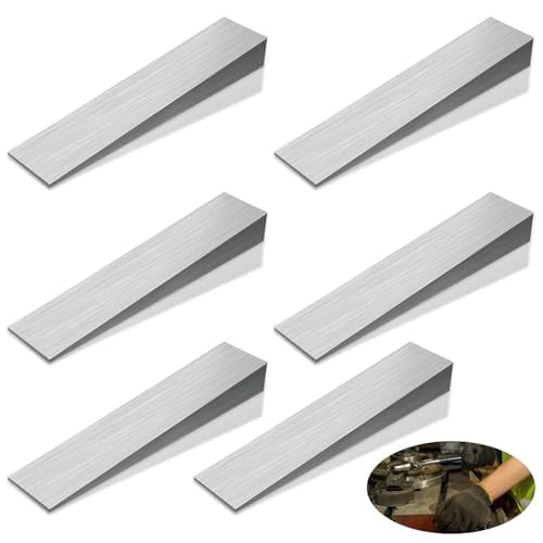 6Pcs Flange Wedge Stainless Steel Beveled Washers Right Angle Wedges ...