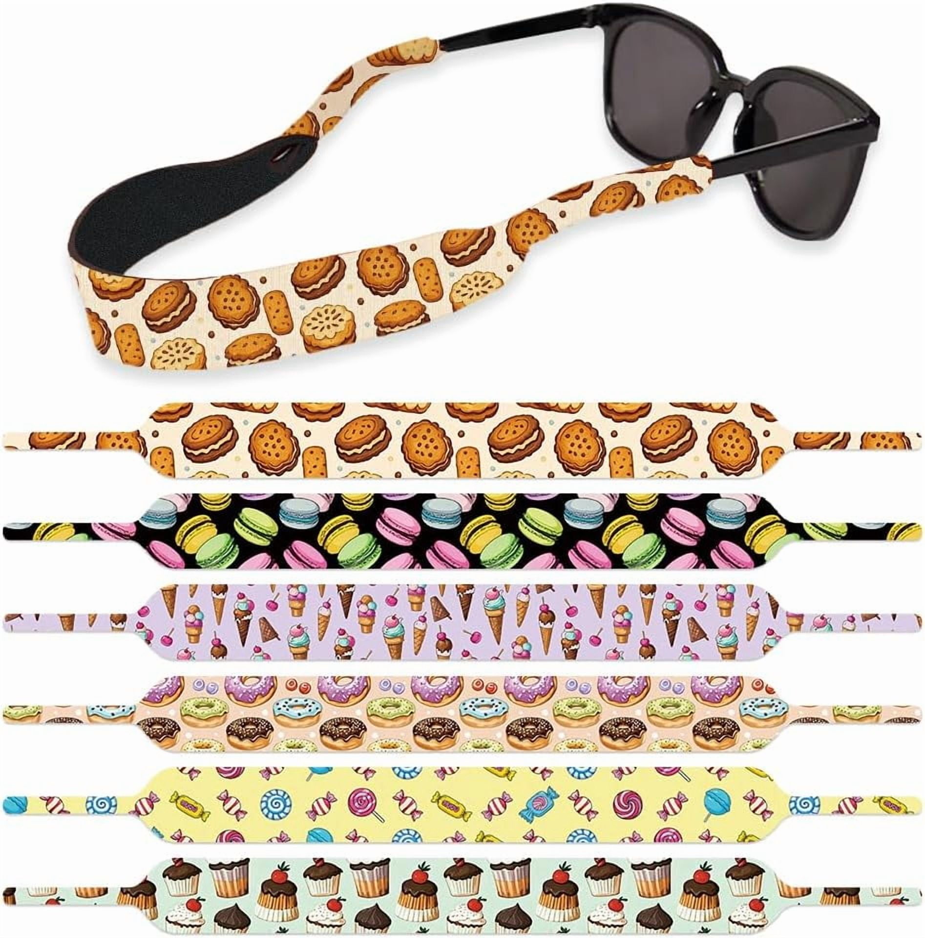 6Pcs Floating Sunglass Straps Lightweight Neoprene Glasses Holder ...