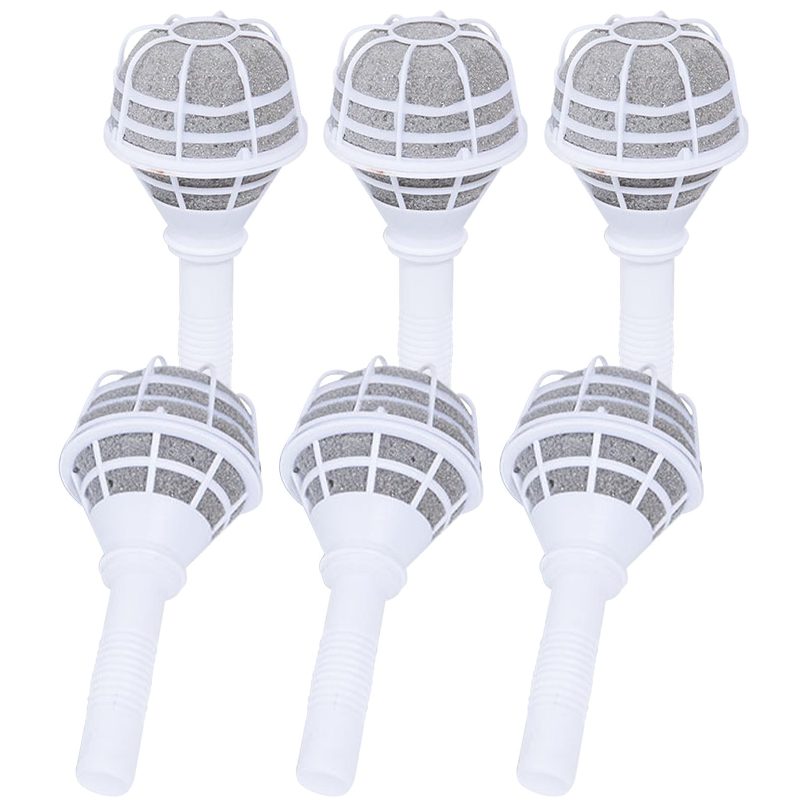 6Pcs Flower Bouquet Holder Bouquet Handle Floral Decoration White Foam ...