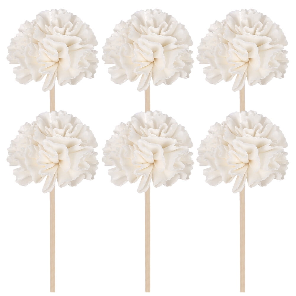 PINXOR Flower Reed Diffuser Sticks, Rattan Essential Oil Aroma ...