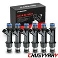 6Pcs Fuel Injectors 25313185 for for Oldsmobile Bravada 4.2L 2002-2004 ...