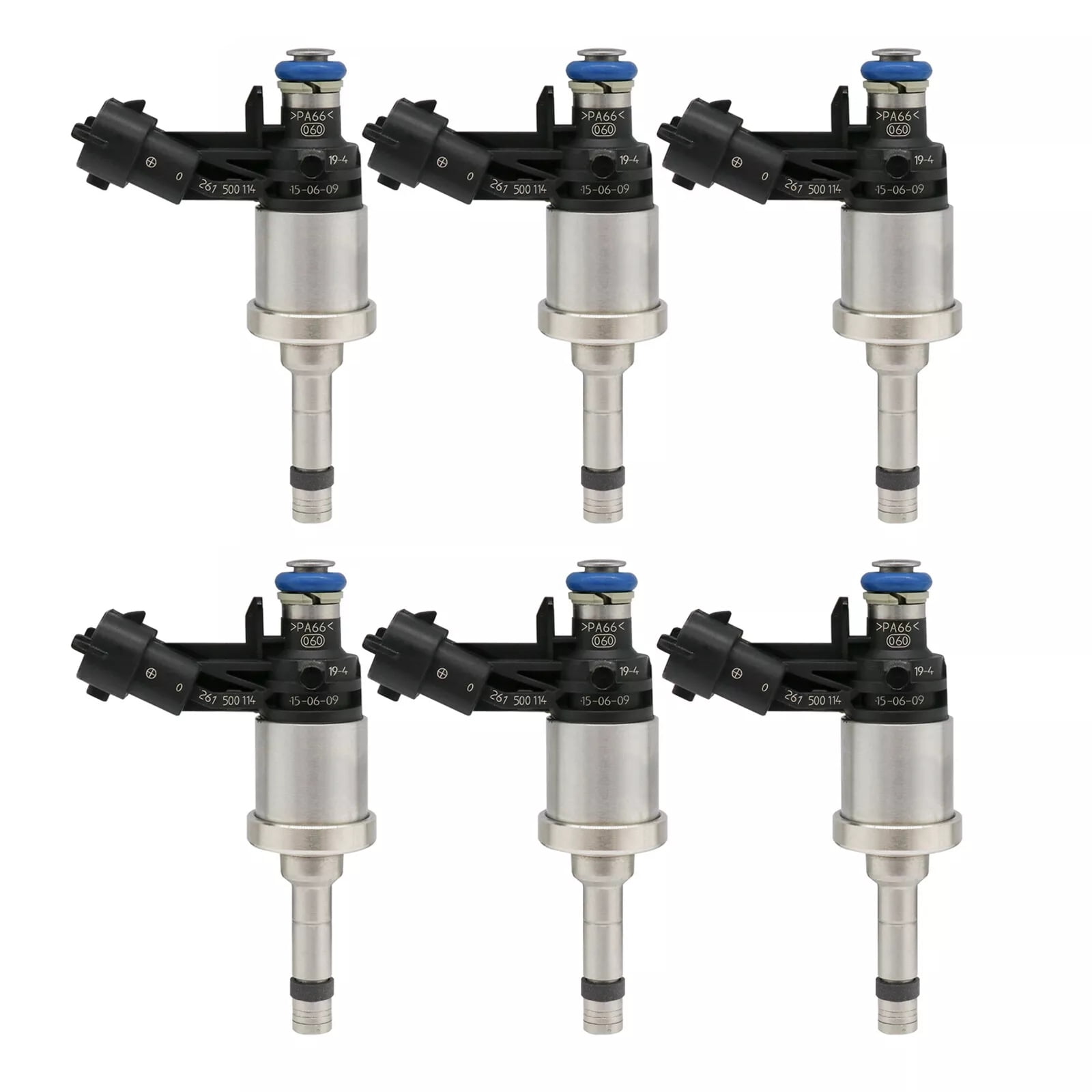6Pcs Fuel Injectors for Buick Enclave Chevrolet Camaro GMC Acadia 3.6L ...