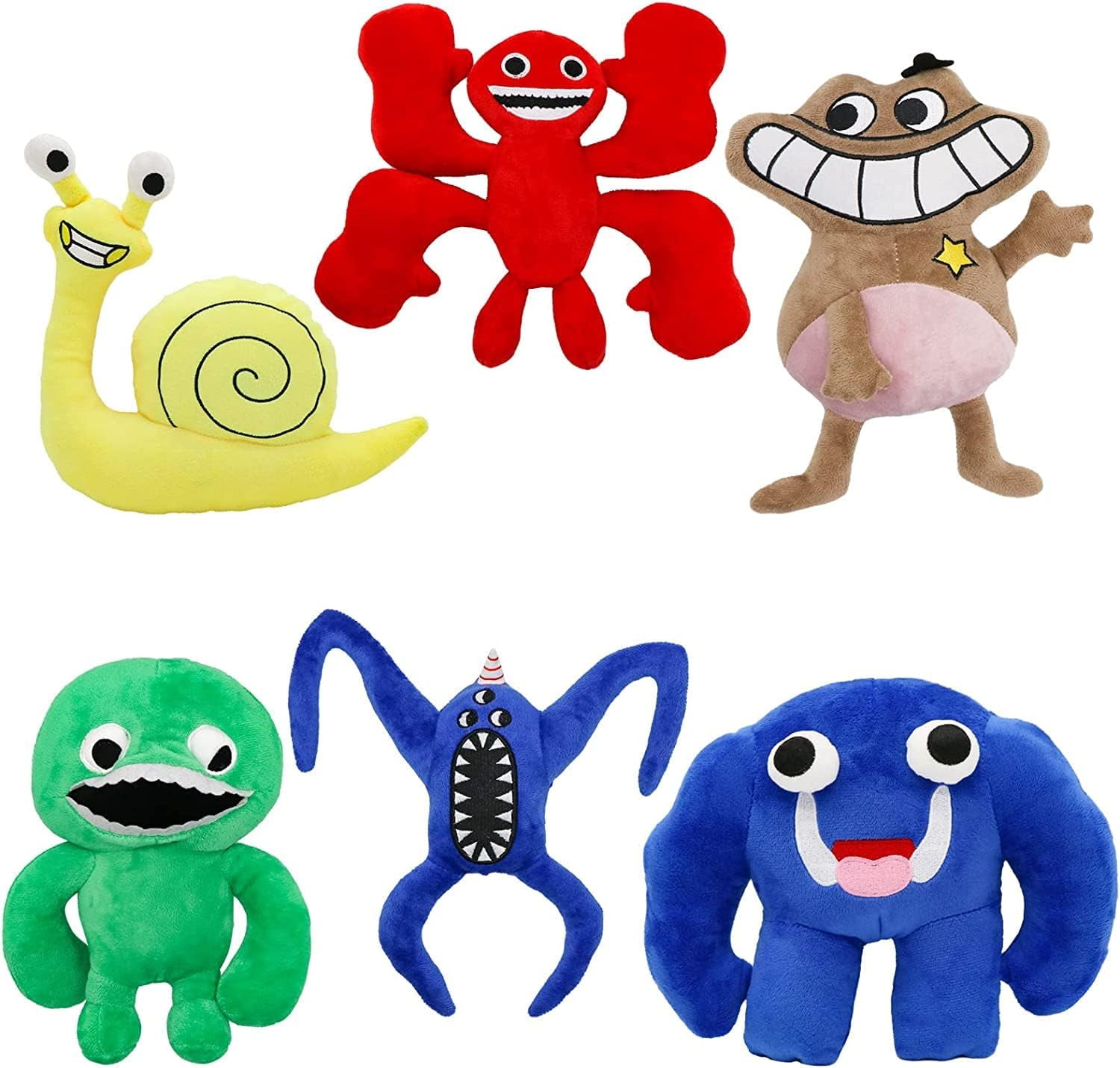 6Pcs Garten of Banban Plush Toy, 10" Garten of Ban ban Plushies Dolls ...