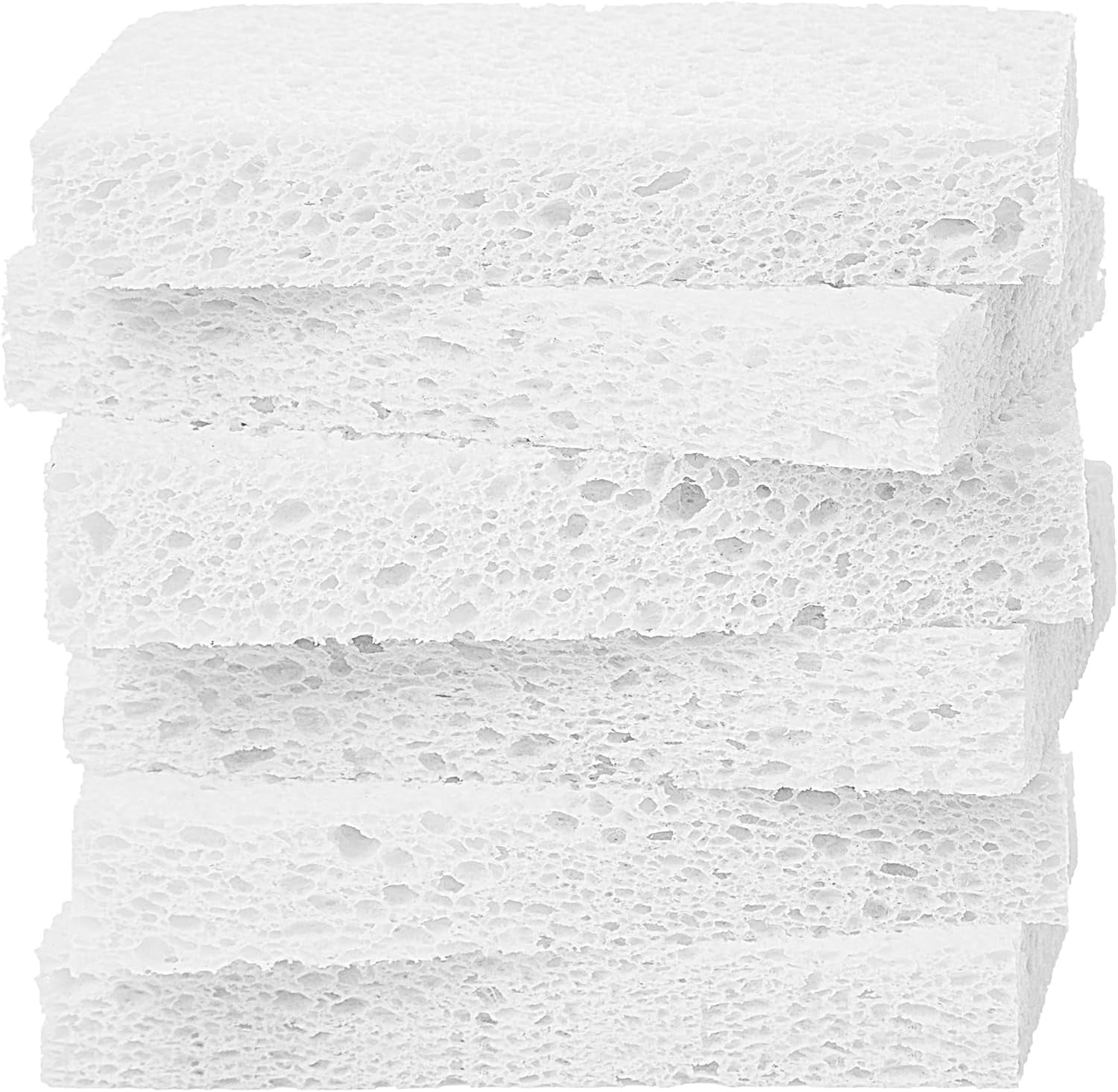 6Pcs Generic Compressed Cellulose Sponges,Absorbs Water and Expands ...
